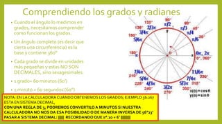 Medición de los grados | PPTX