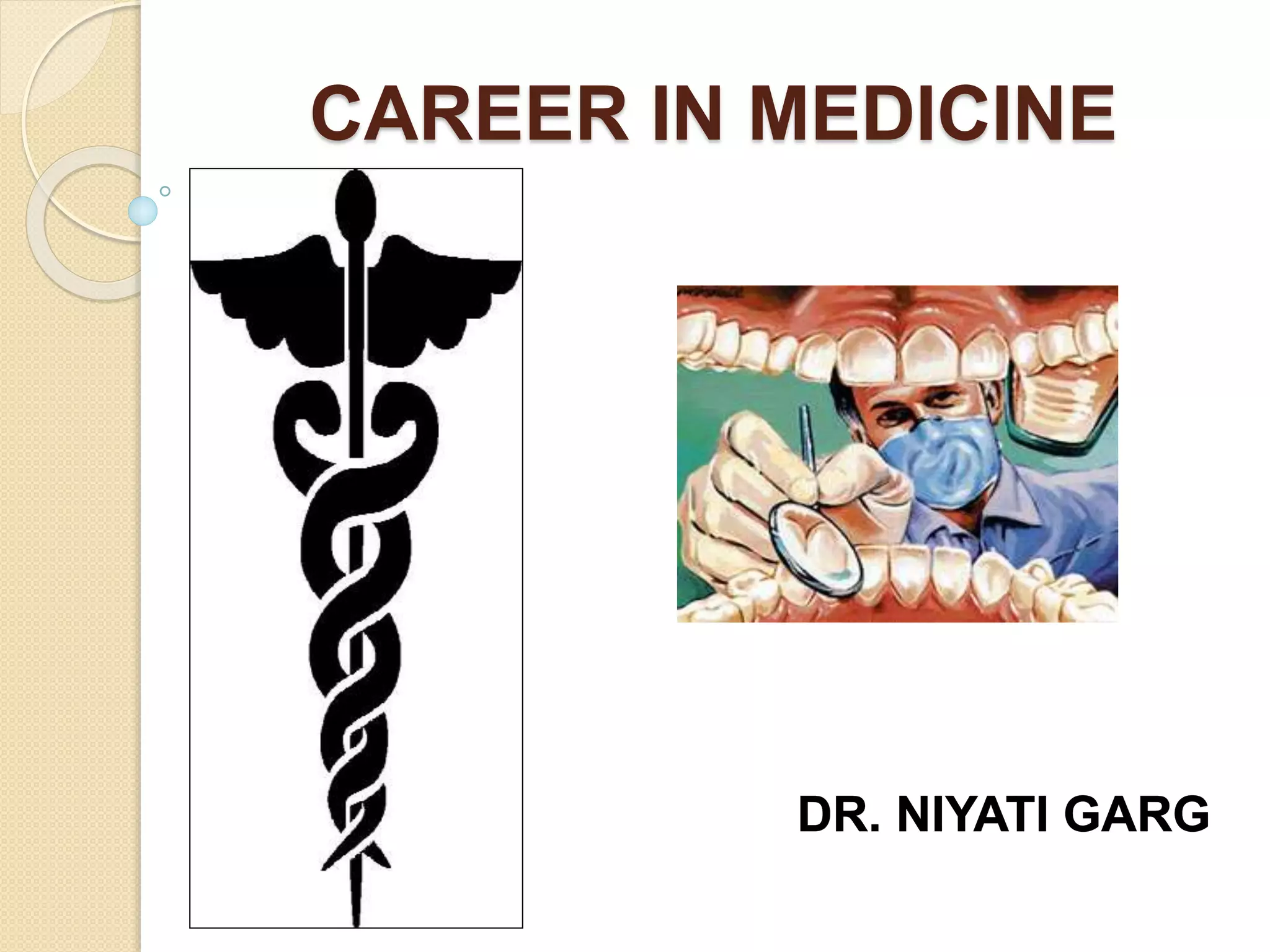 Career in Medicine | PPTX