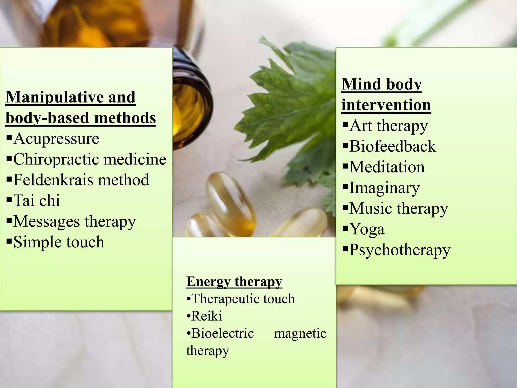 alternative system of medicine | PPTX