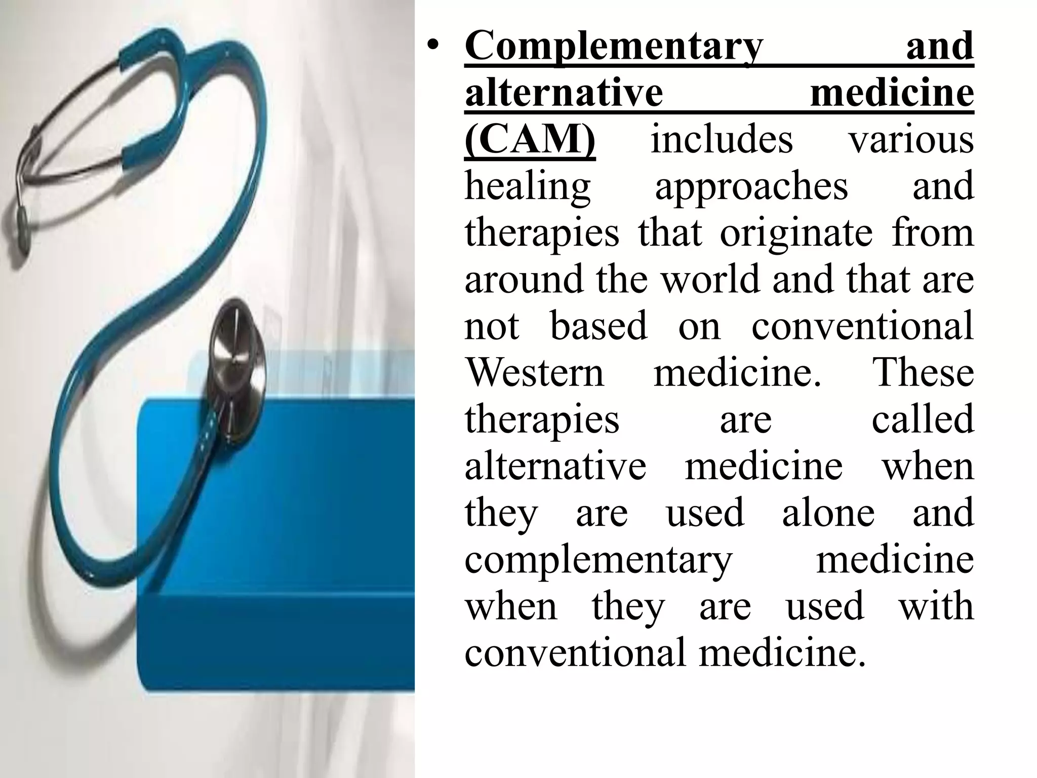 alternative system of medicine | PPTX