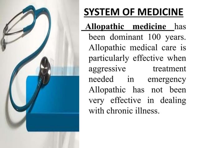 alternative system of medicine | PPTX