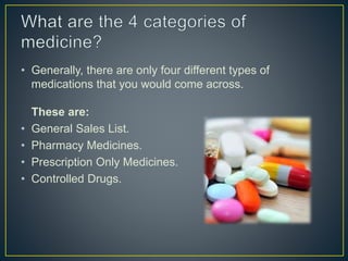 MEDICINE.pptx | Chemistry | Science