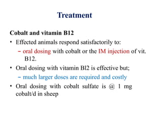 MEDICINE- Cobalt Deficiency and its effects. | PPT