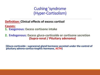 Medicine cushing syndrome 2020 | PPT