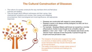 Medicine and Culture | PPTX