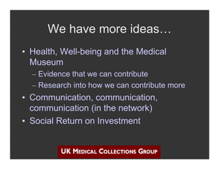 Medicine at the Movies - UK Medical Collections Group presentation | PDF
