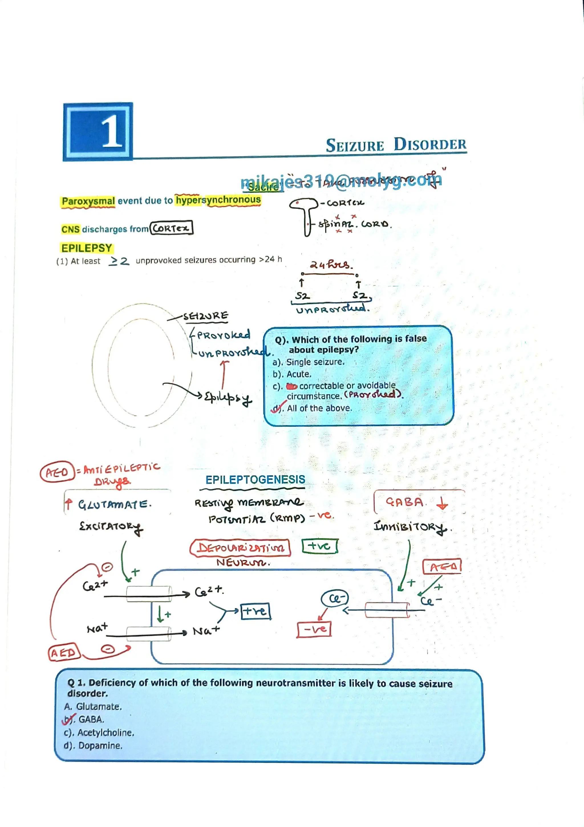 medicine cns part 1 live.pdf central nervous system | PDF