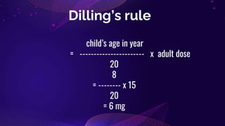 Medicine, Dosage calculation and administration drugs used in pregnancy ...