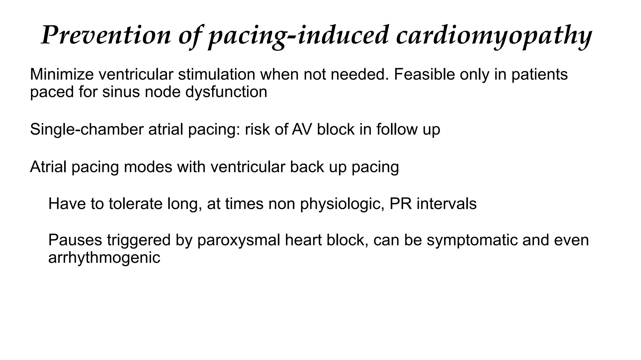 Review of conduction system pacing | PPTX