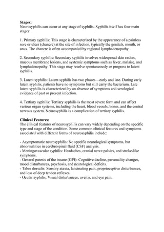 General medicine - Neurological Pediatrics | DOCX