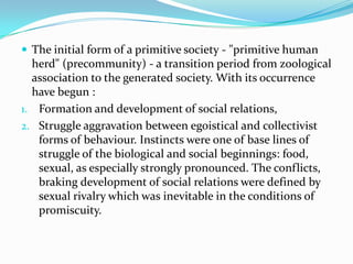 Medicine in the primitive society | PPTX