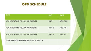 Medicine opd workflow | PPTX