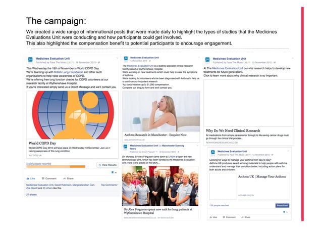 Medicines Evaluations Unit Post Campaign Analysis | PPT