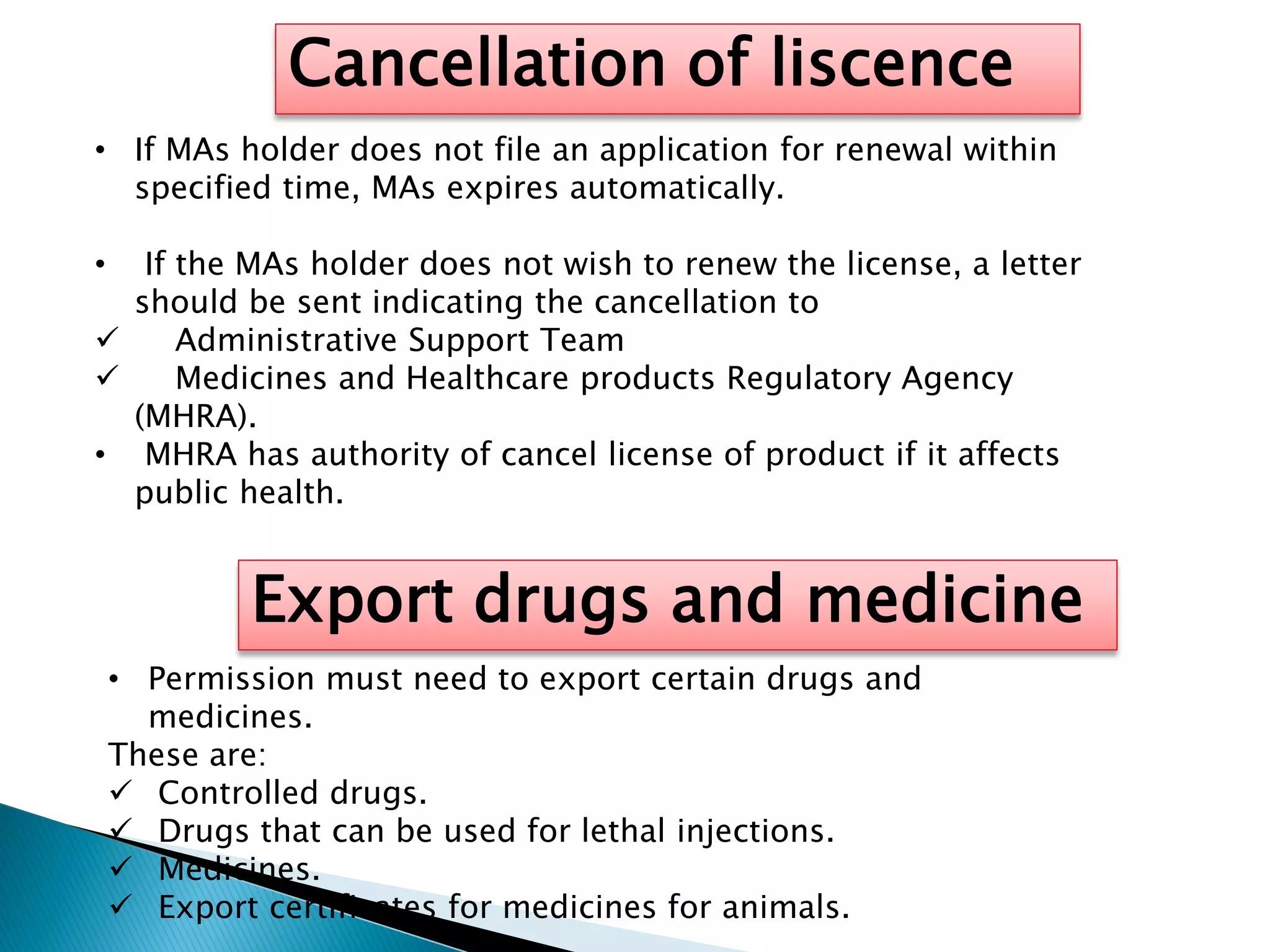 Medicine’s & Healthcare Product Regulatory Agency by drkarank | PDF