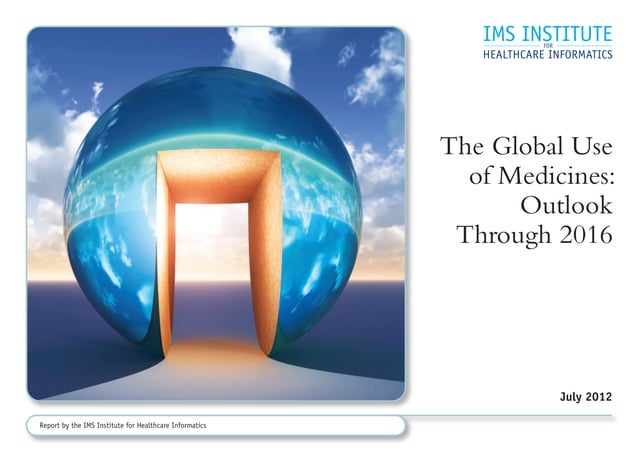 Medicines outlook through 2016 report | PPT
