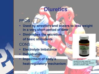 Medicines used in the field of sports | PPSX