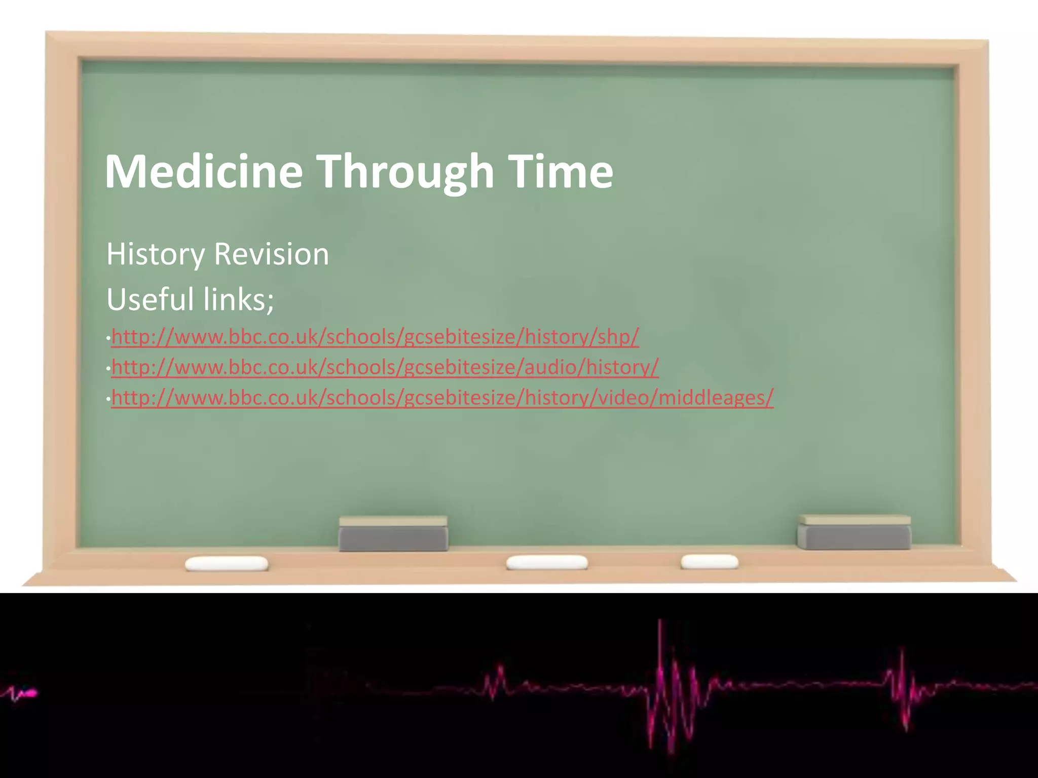 Medicine through time - GCSE History | PPTX