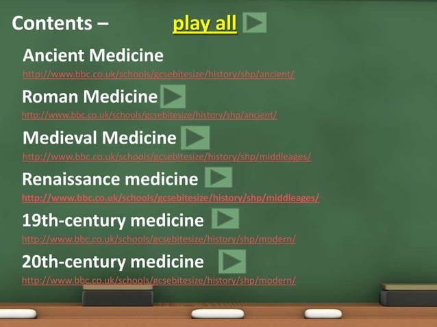 Medicine through time - GCSE History | PPTX