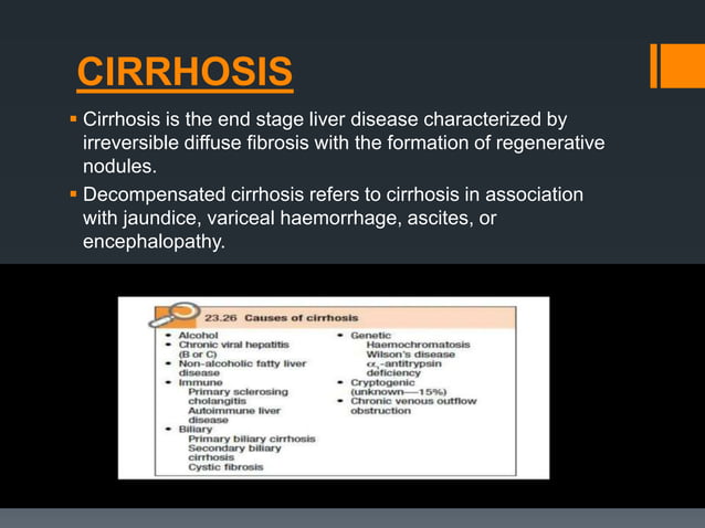 chronic liver disease (CLD) | PPTX