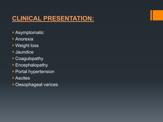 chronic liver disease (CLD) | PPTX