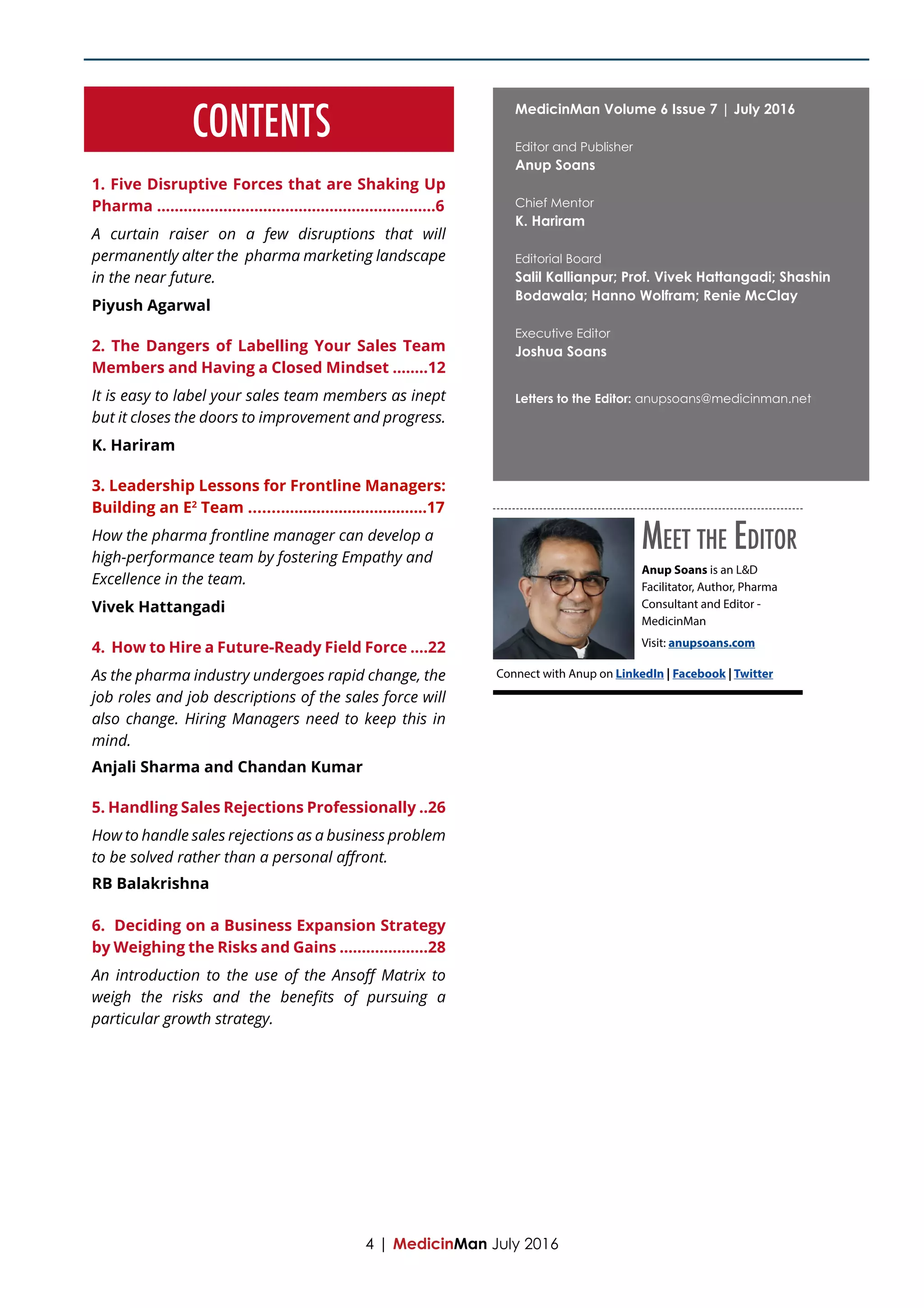 Five Disruptive Forces that are Shaking Up Indian Pharma! | PDF