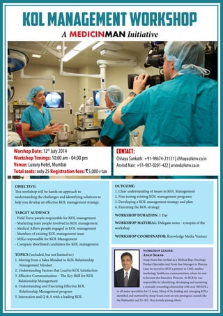 Medical Rep to President - Inspiring Story of Subroto Banerjee | PDF