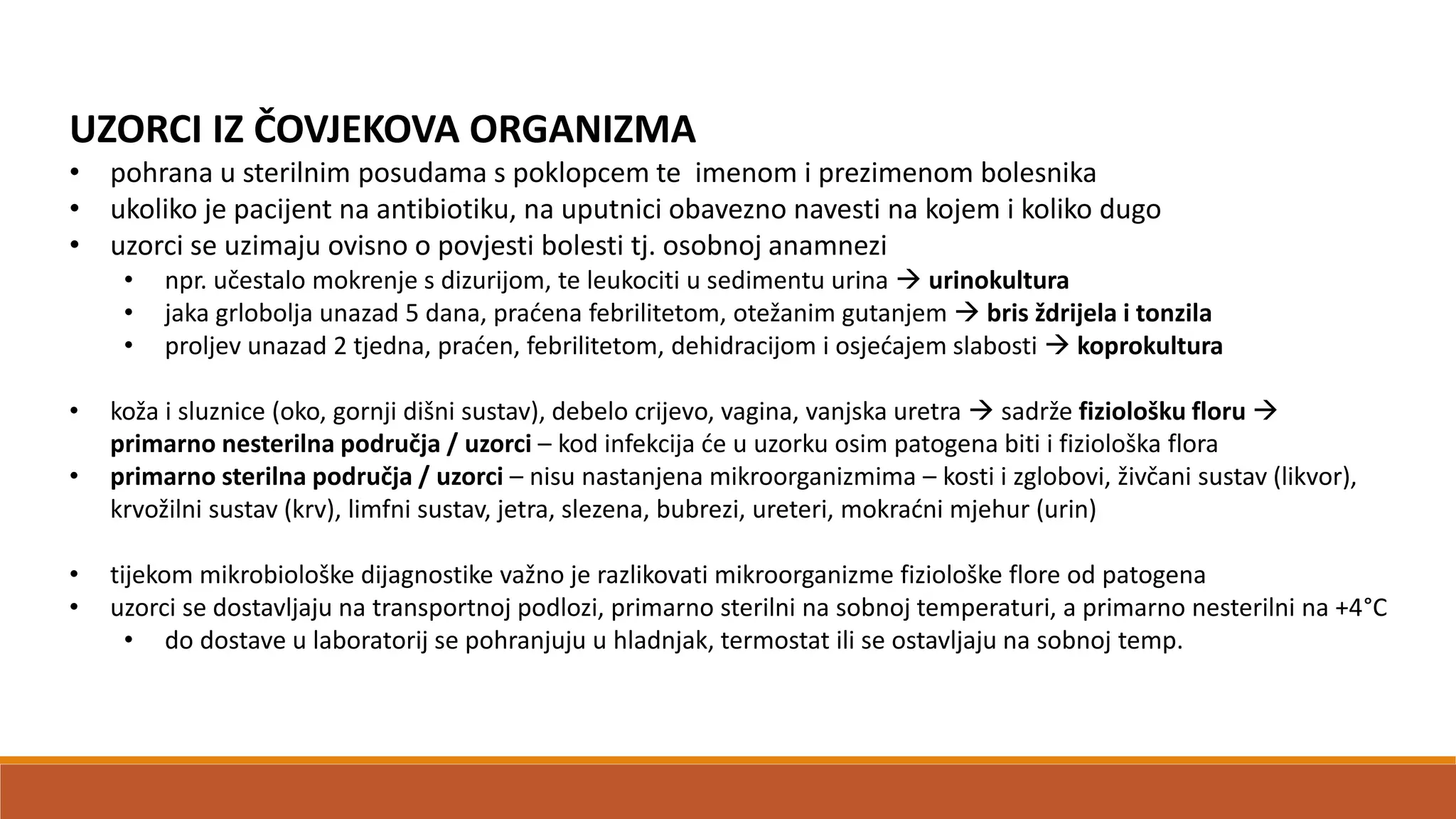 Medicinska bakterilogija | PPSX