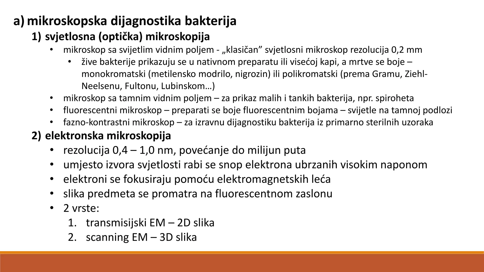 Medicinska bakterilogija | PPSX