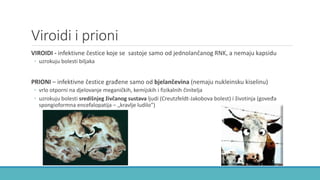 Medicinska virologija | PPSX