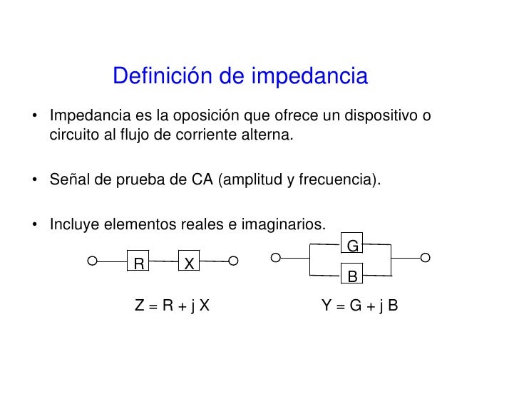 Medicion de impedancias