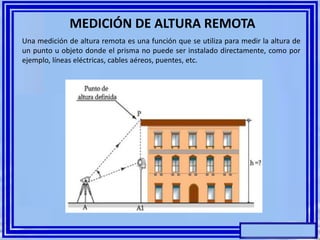 Medicion de altura remota | PDF