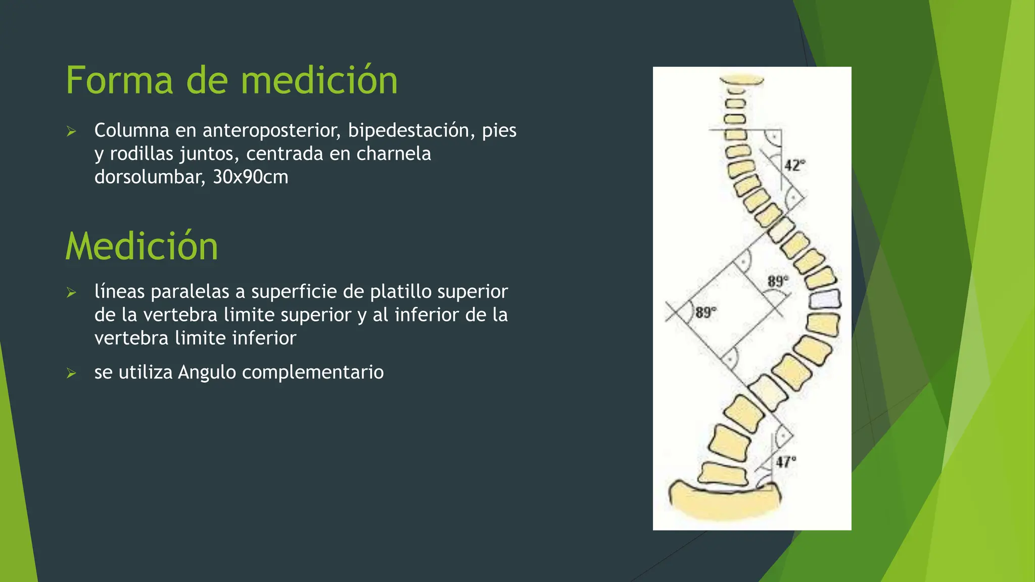Medicion del angulo de cobb, para el diagnostico de ddc.pptx
