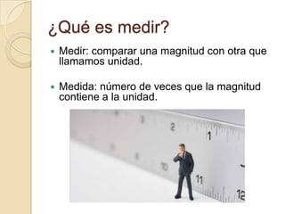 Mediciones y cálculos | PPTX