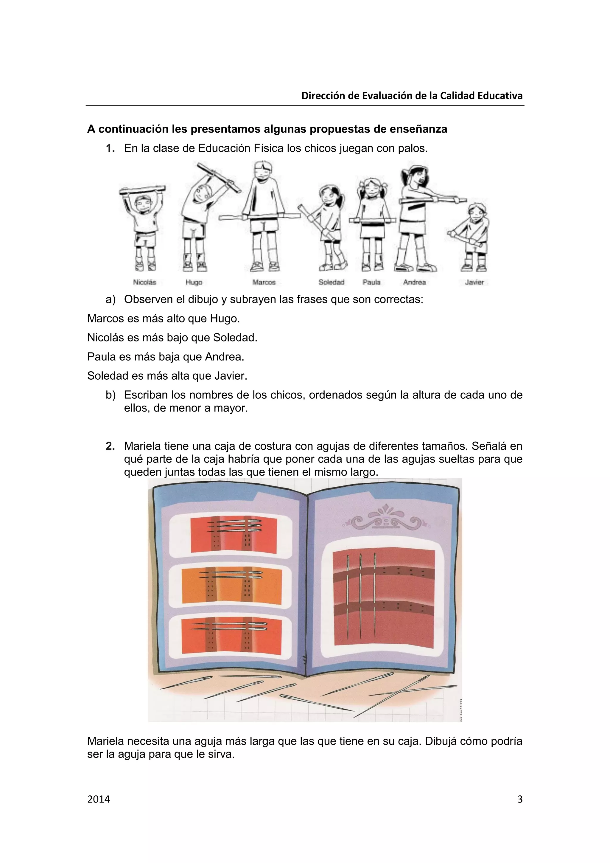 Medicion primer grado | PDF