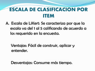 Medicion y escalamiento | PDF