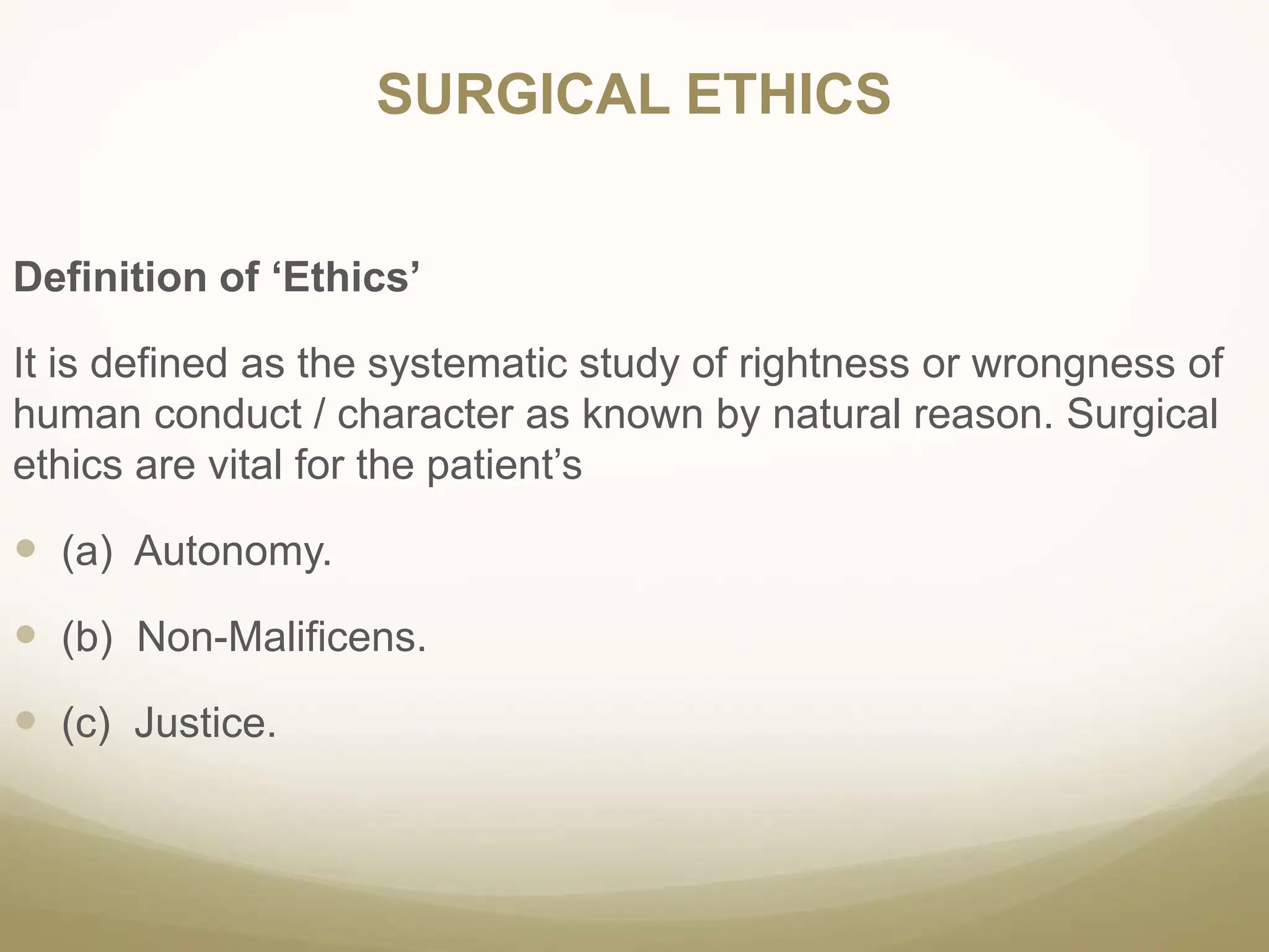 Medico legal issues regarding surgical practice | PPTX