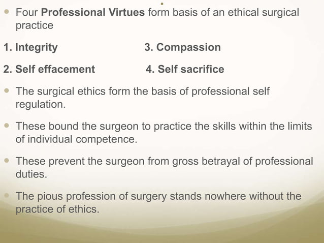 Medico legal issues regarding surgical practice | PPTX