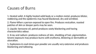 Medico-Legal Aspects of Burns___________ | PPTX