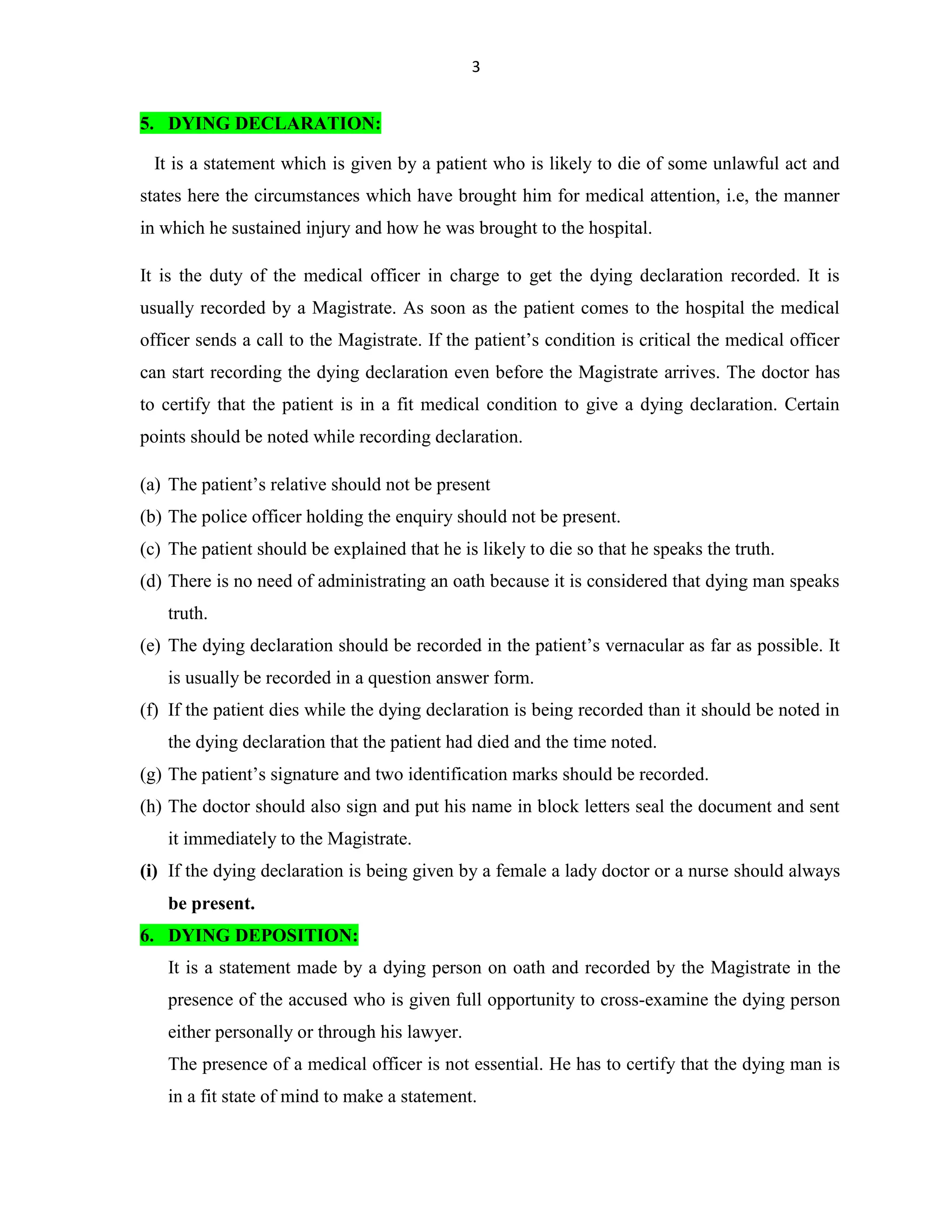 MEDICAL JURISPRUDENCE { Medico legal certificates} | PDF