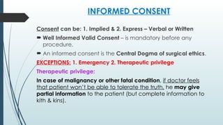 Medico - legal issues in Surgical practice.pptx