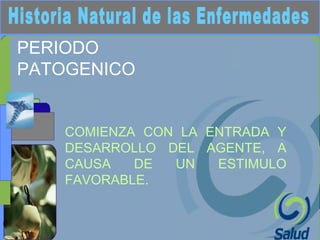 Historia natural de las enfermedades | PPT