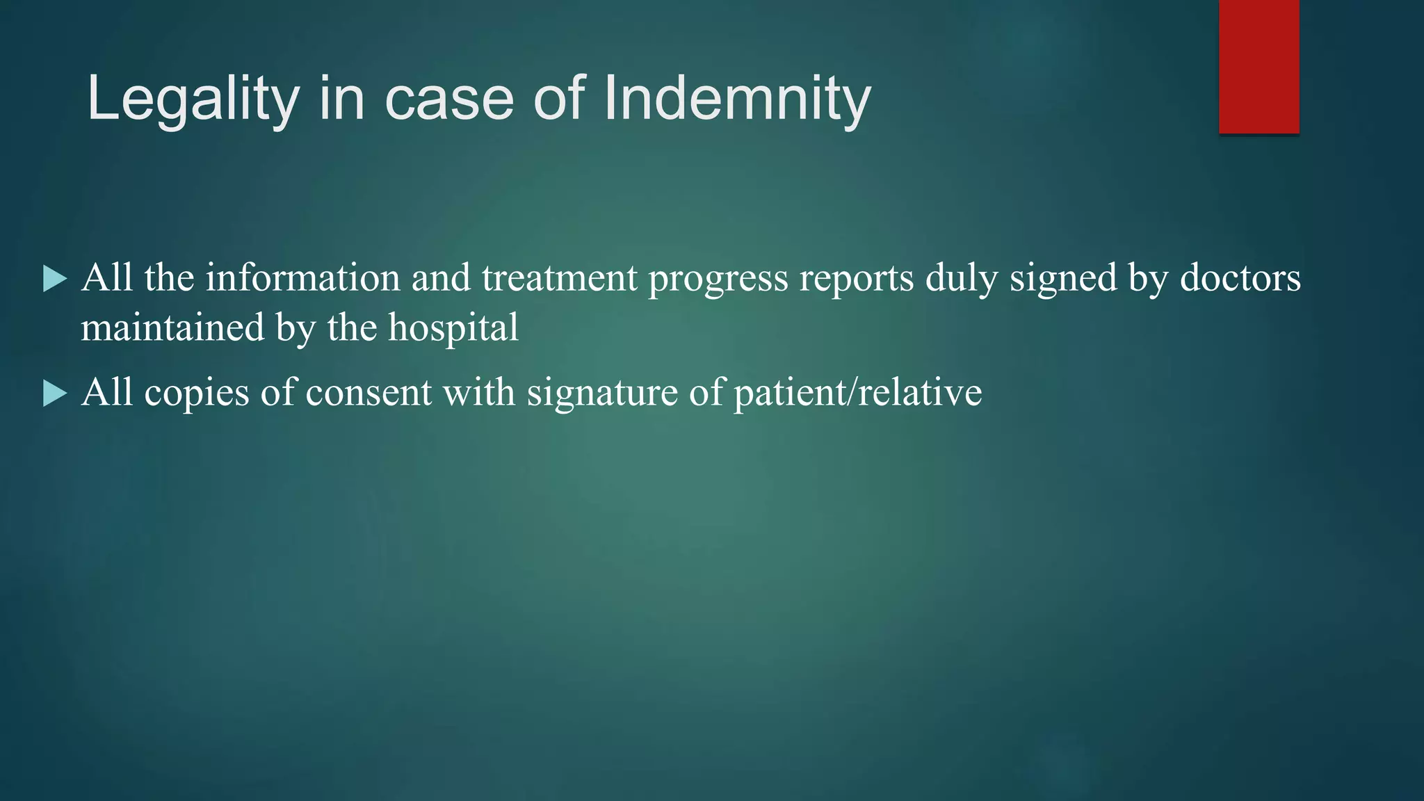 Medico legal aspect of Medical Records | PPTX