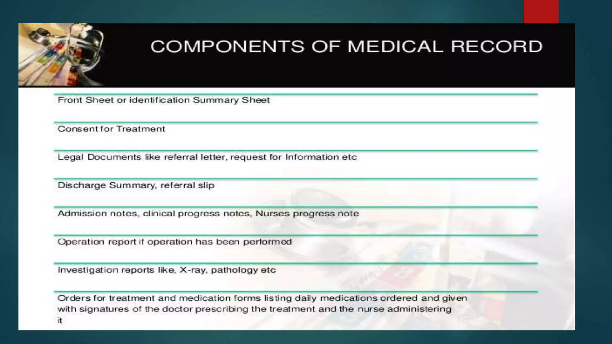 Medico legal aspect of Medical Records | PPTX