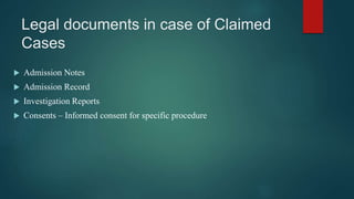 Medico legal aspect of Medical Records | PPTX