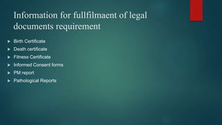 Medico legal aspect of Medical Records | PPTX