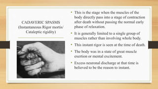 Medicolegal aspects of death | PPTX