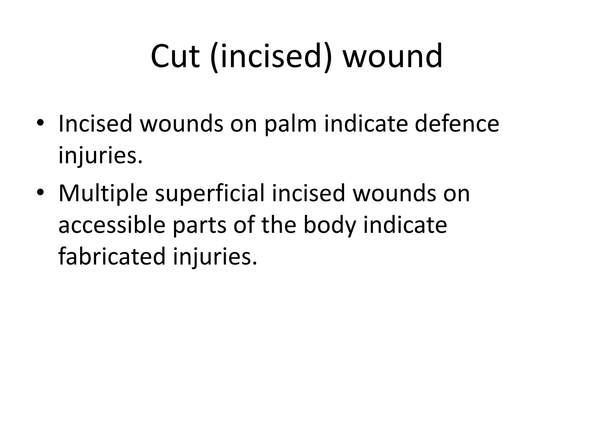 medico legal aspects of wound - forensic medicine | PPTX