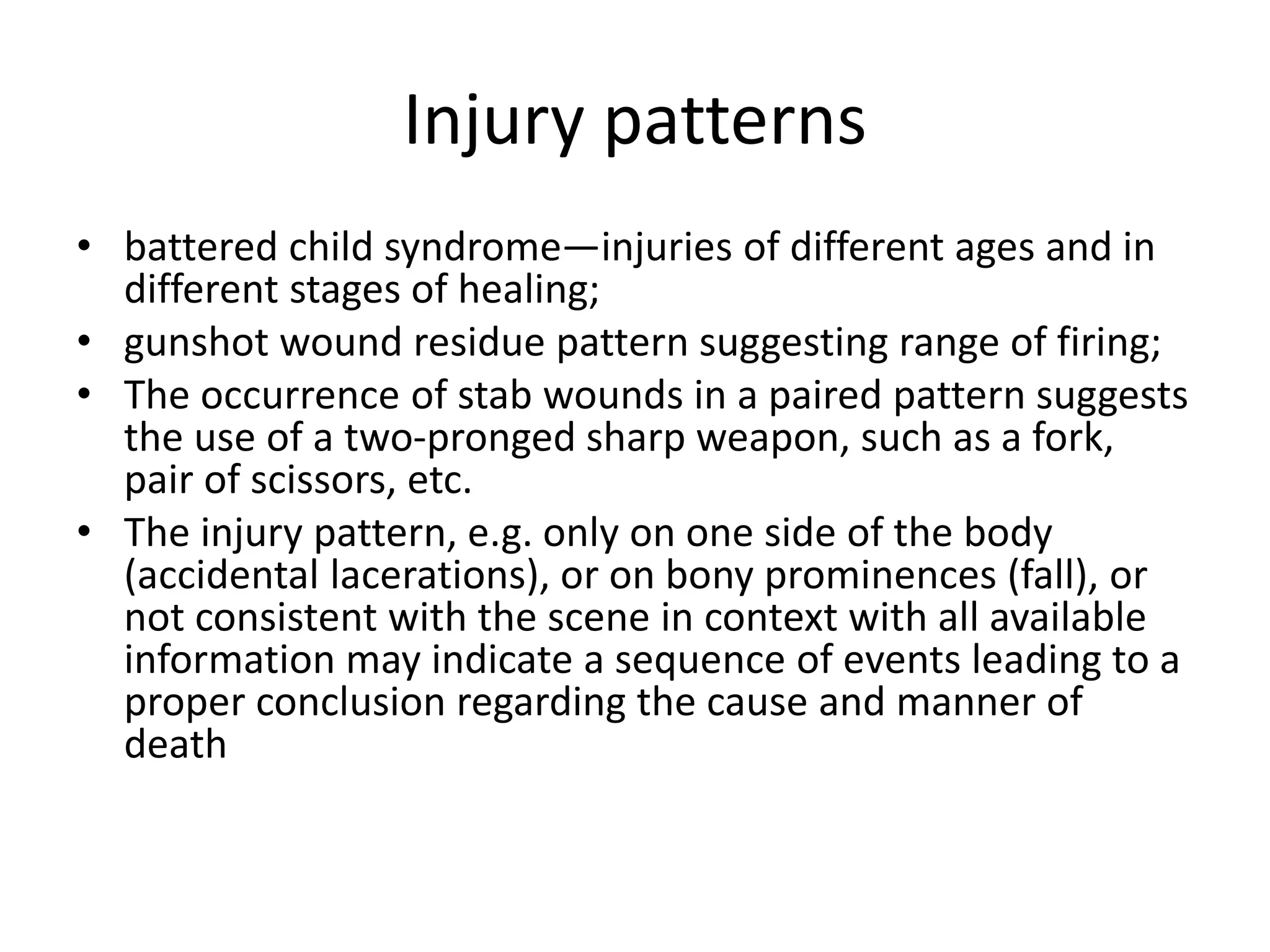 medico legal aspects of wound - forensic medicine | PPTX
