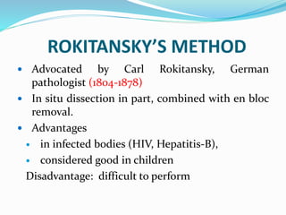 Medico-Legal Autopsy Techniques | PPT
