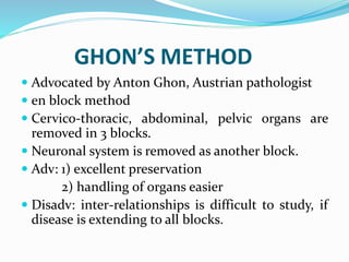 Medico-Legal Autopsy Techniques | PPT